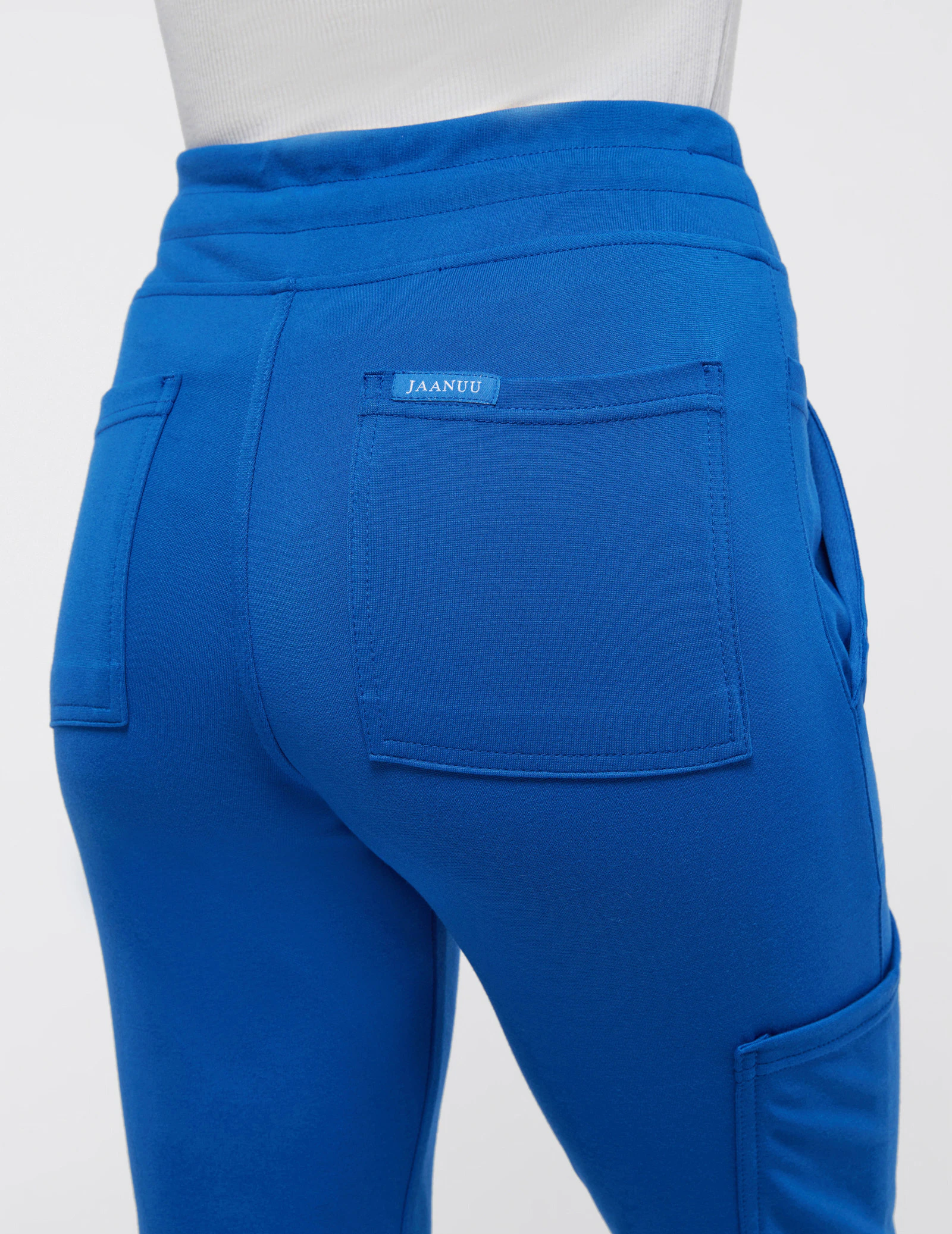 Women s Royal Blue 10 Pocket Jogger Scrub Pants Jaanuu women-s-royal-blue-10-pocket-jogger-scrub-pants-jaanuu