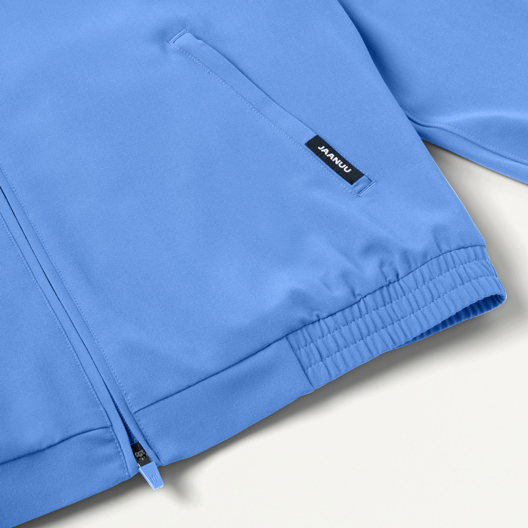 Wolfe Everyday 6-Pocket Scrub Jacket in Ceil Blue - Men's Jackets by Jaanuu